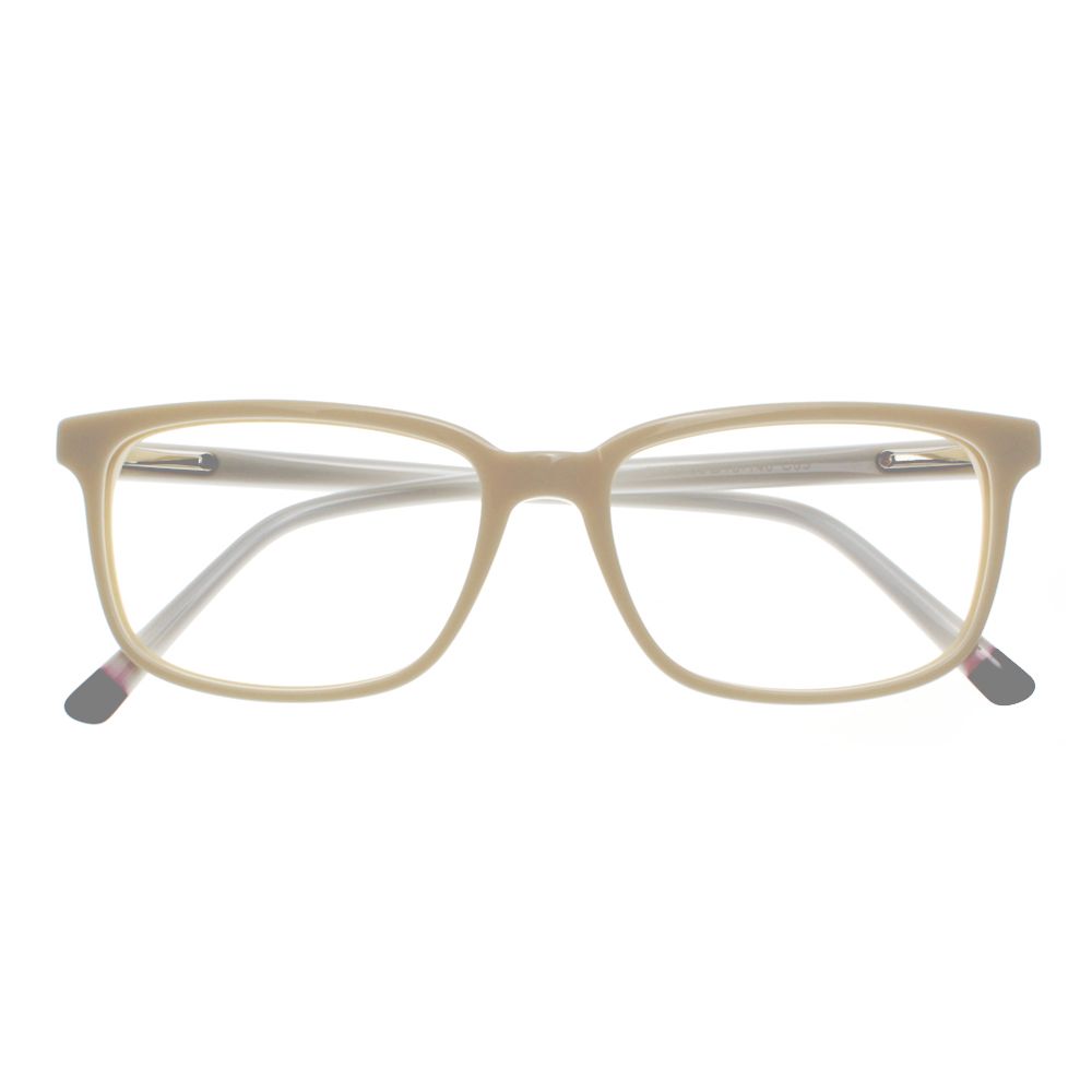 Manila Plastic Eyeglasses White Online | Rx Safety USA